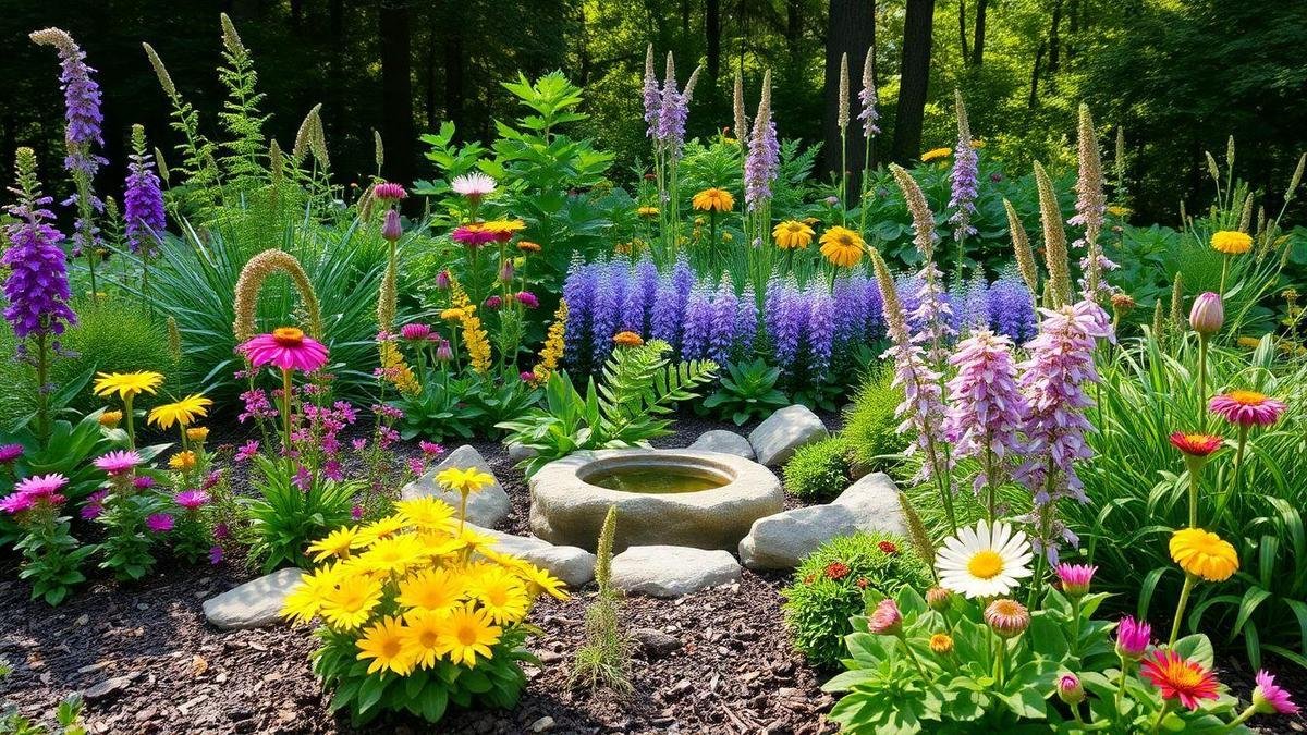 Tips for creating a sustainable garden with native plants for biodiversity